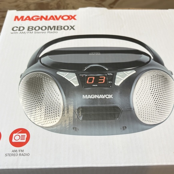 Magnavox | Portable Audio & Video | New 222 Portable Cd Stereo Audio ...
